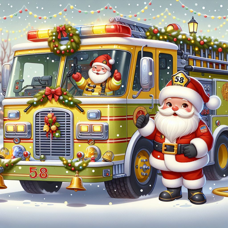 Annual Santa Run - Tues., Dec. 24th at 5pm - Rose Fire Company